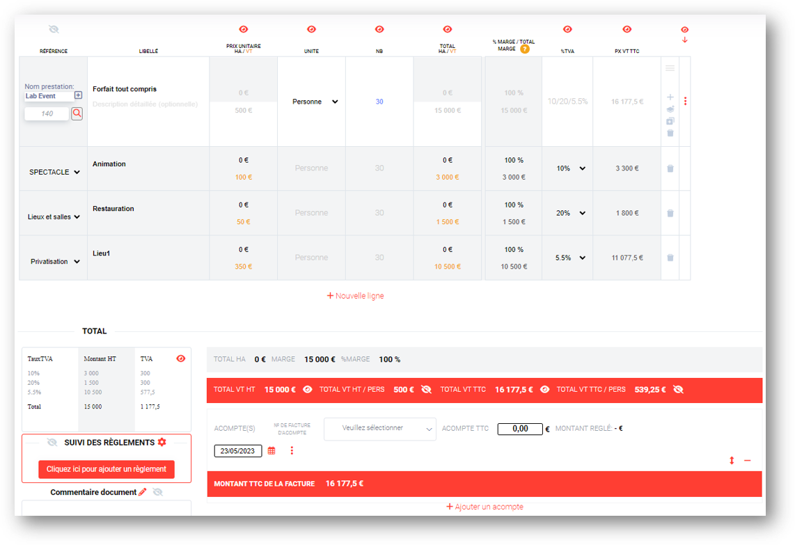 Lab Event, a digital tool created for event professionals